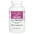 Ecological Formulas Allithiamine (Vitamin B1), 50 mg, 250 Capsules ...