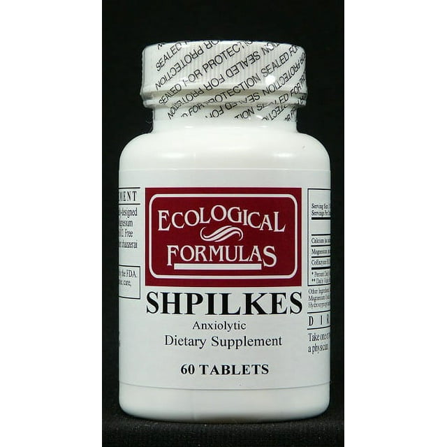 Ecological Formulas - Shpilkes, Calcium/Magnesium/Taurate, 60 Tablets ...