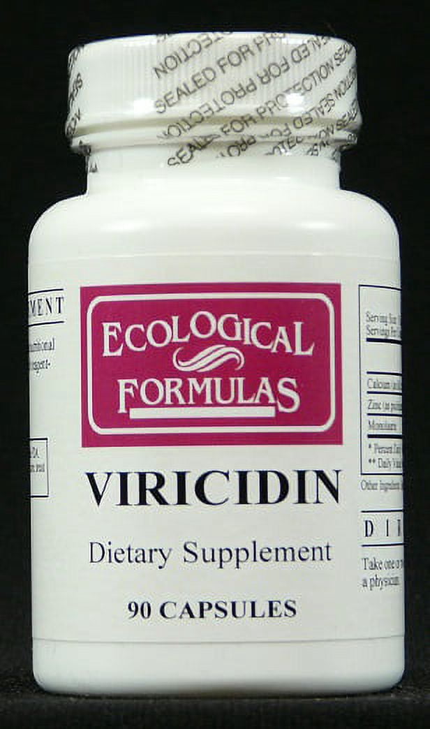 Ecological Formulas - Viricidin, 90 Capsules - Walmart.com