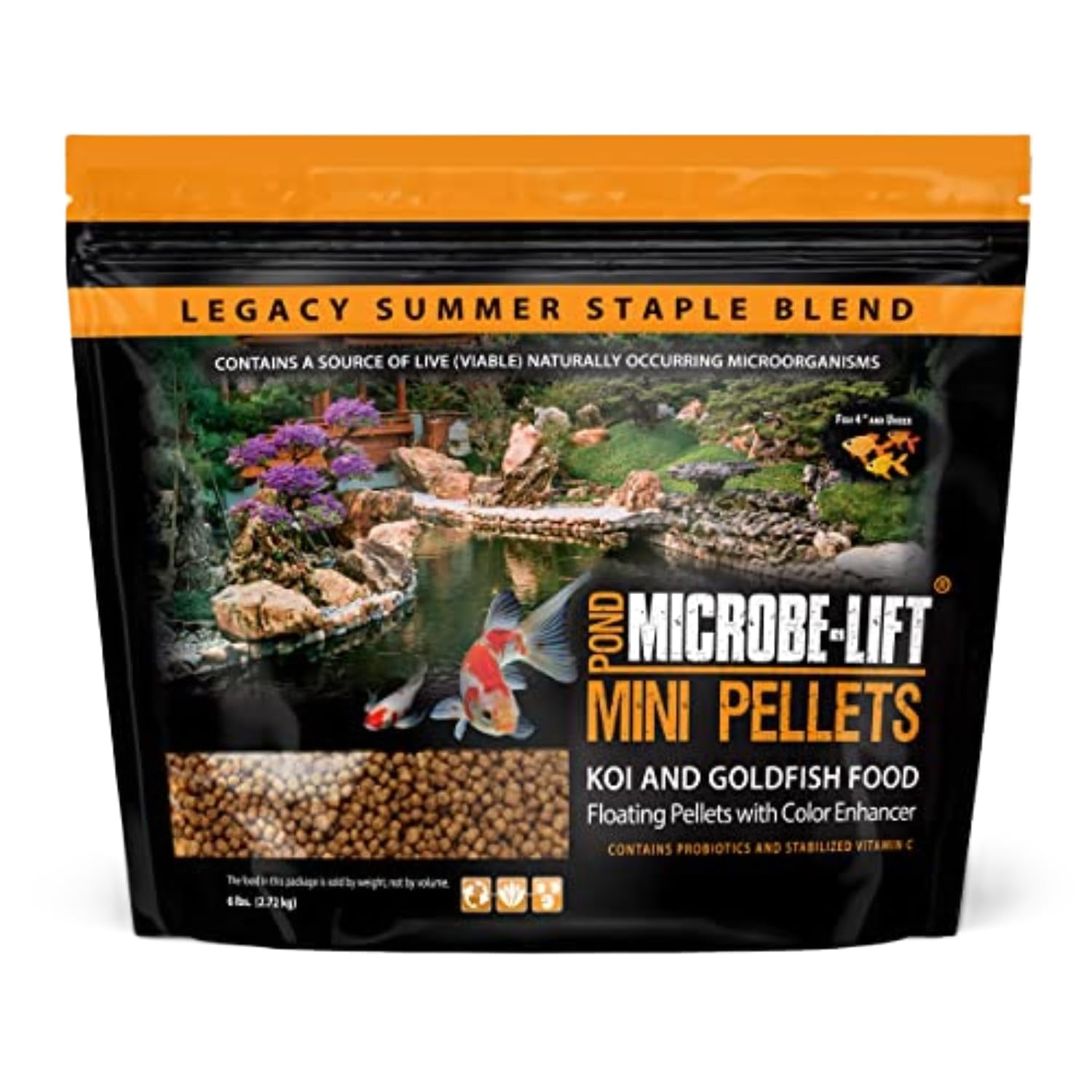 Ecological Laboratories 240084 Microbe-Lift Mini Pellets Pond Food ...
