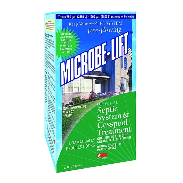 Ecological Laboratories Microbe-Lift Septic and Cesspool Treatment 32 fl. oz - Walmart Business ...