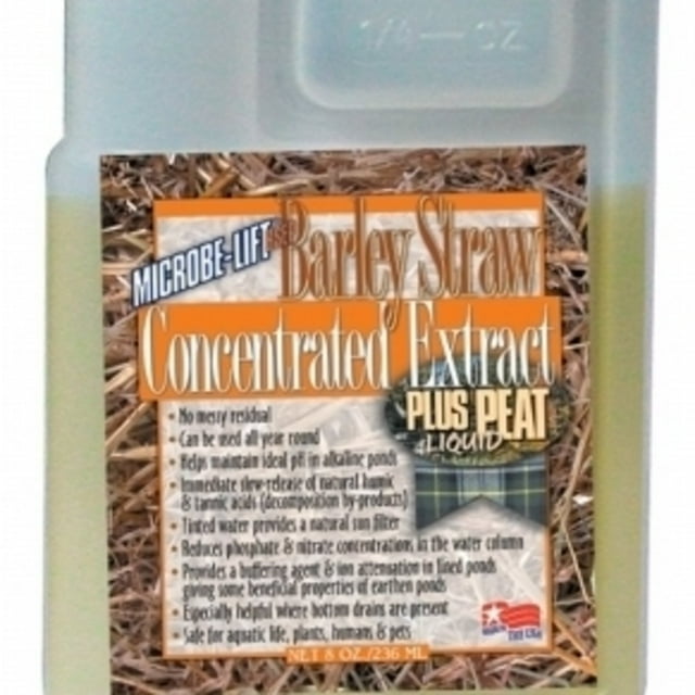 Ecological Labs 8 Oz Barley Straw Concentrate Plus Peat Extract ...