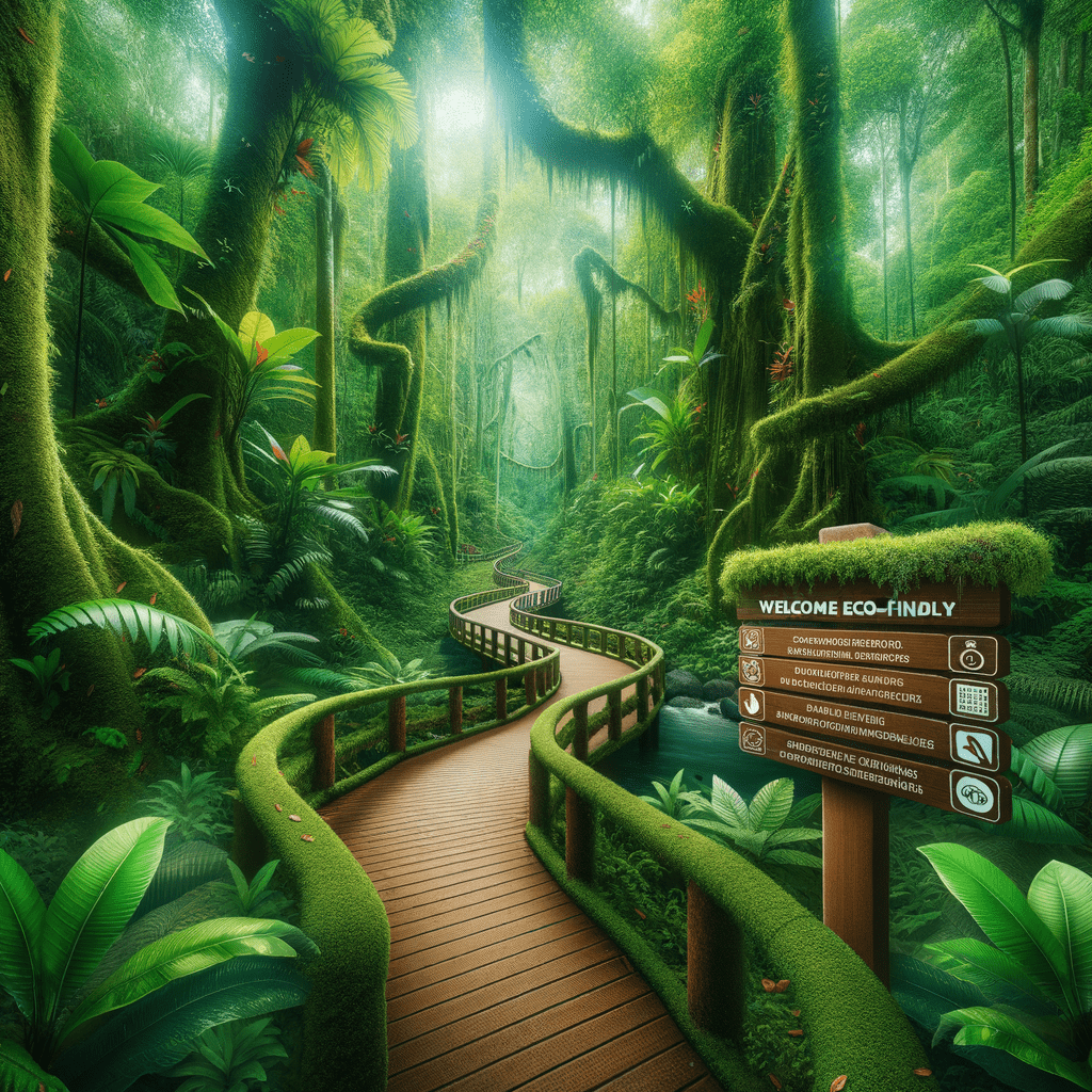 Ecological Trail in the Amazon Rainforest Toy Educational Game Children ...