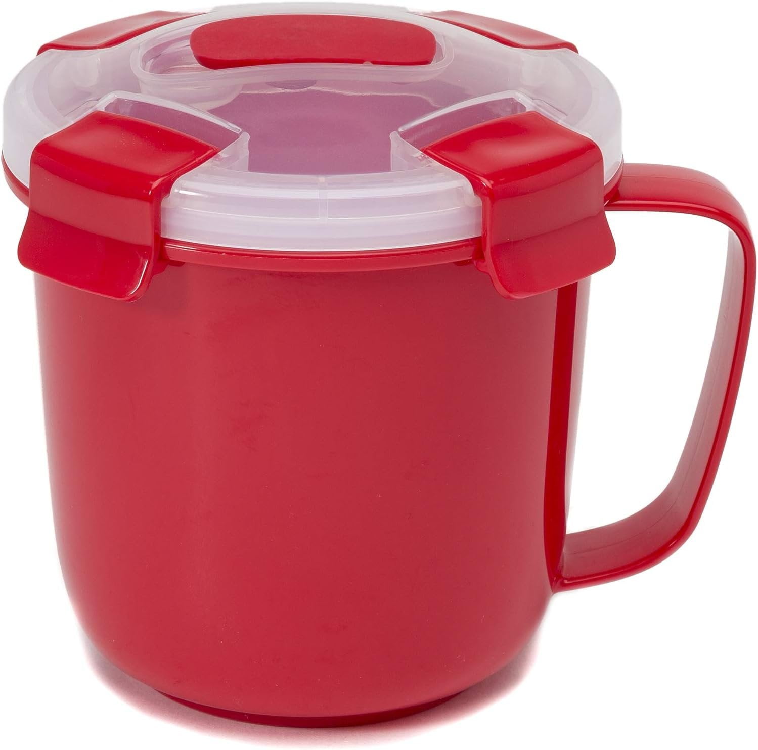 Ecolution Microwave Soup Mug With Lid - Leak Proof, Microwave Safe - 3 ...