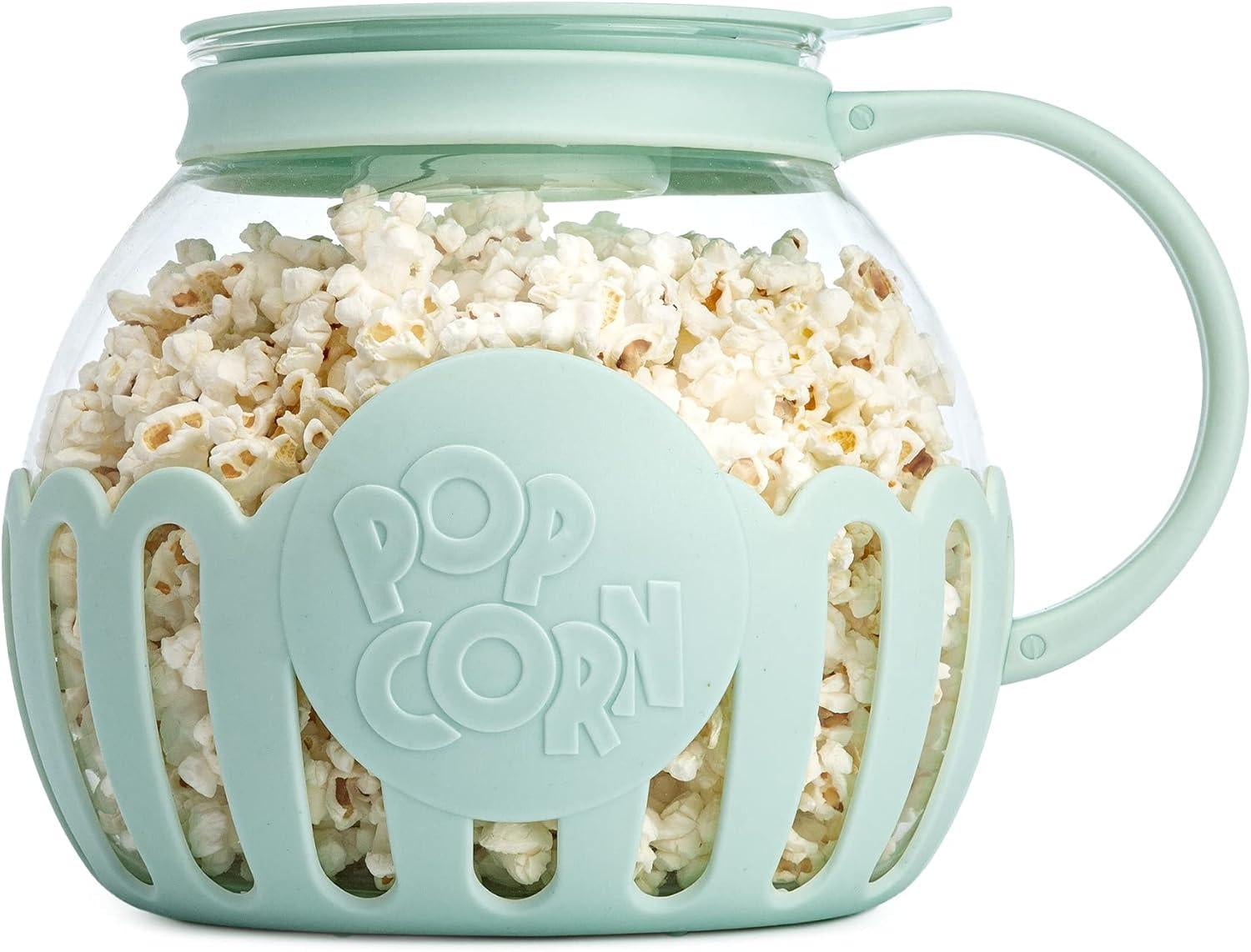 Ecolution Patented Micro-Pop Microwave Popcorn Popper with Temperature ...