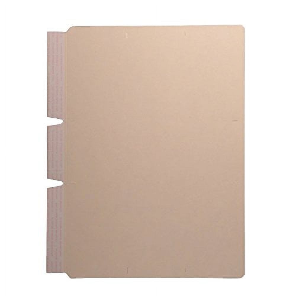 Ecom Folders Protective Manila File Dividers, 11 pt, 5 pack - Walmart.com
