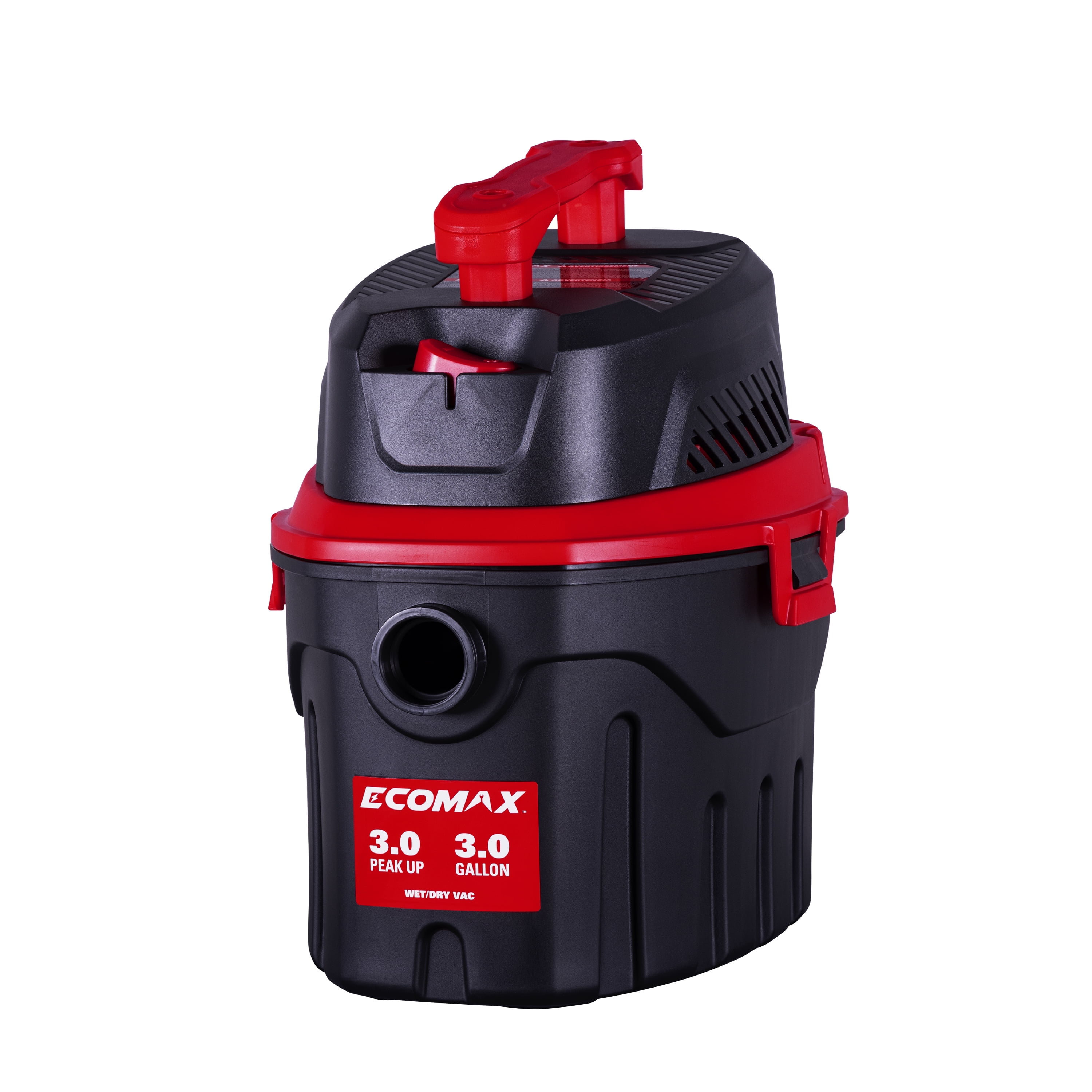 Ecomax 3 Gal 3HP Poly Vac - Wet/Dry Vacuum with Accessories - Walmart.com