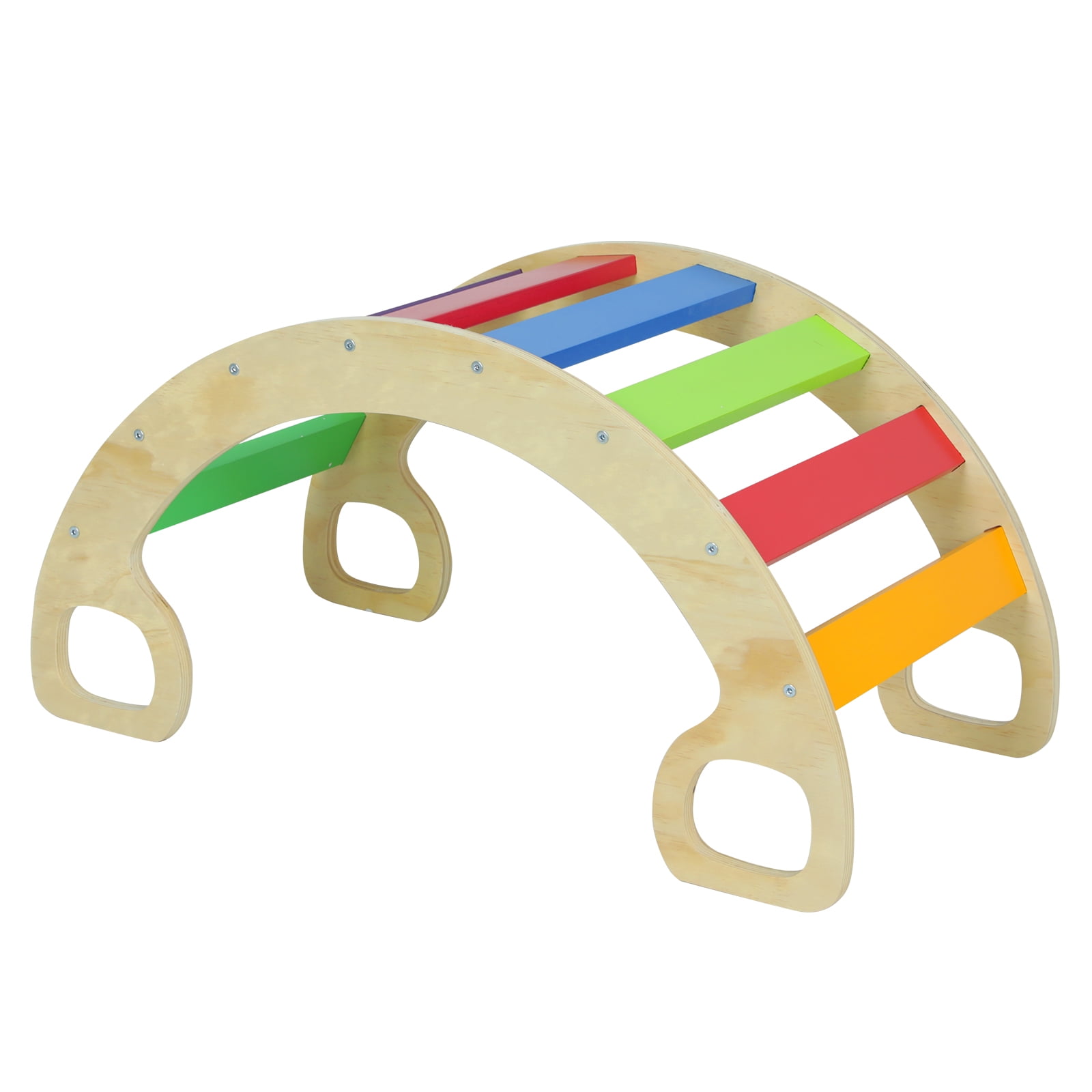 Ecomex Pikler Wooden Arch Rocker Climber, Indoor Montessori Climbing ...