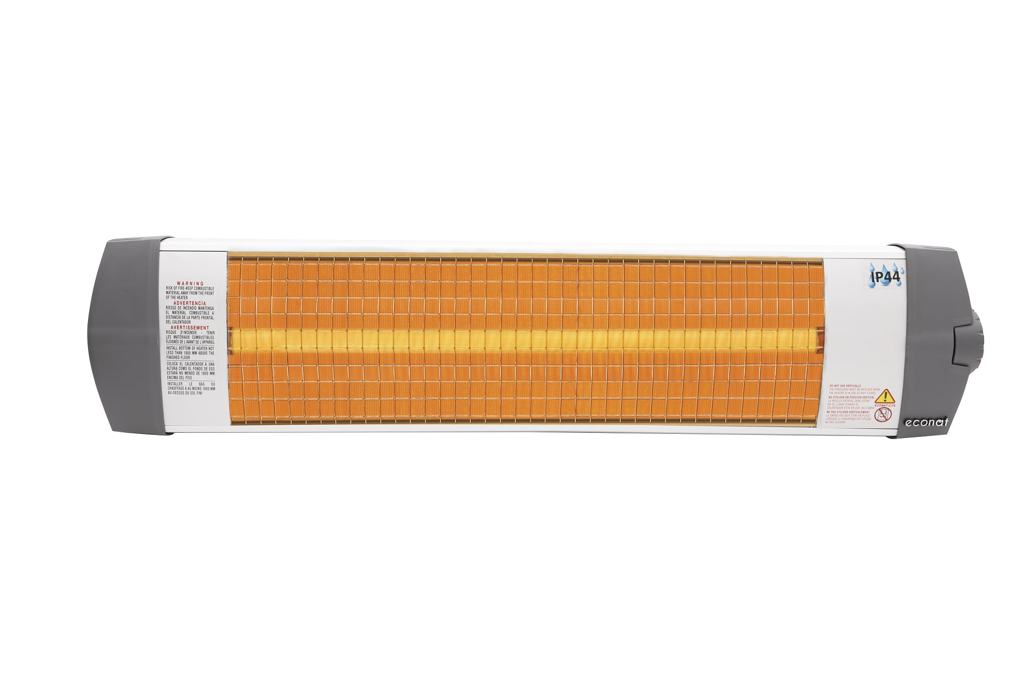 Econat C-15 | 1500-Watt Electric Heater with Thermostat | Energy ...