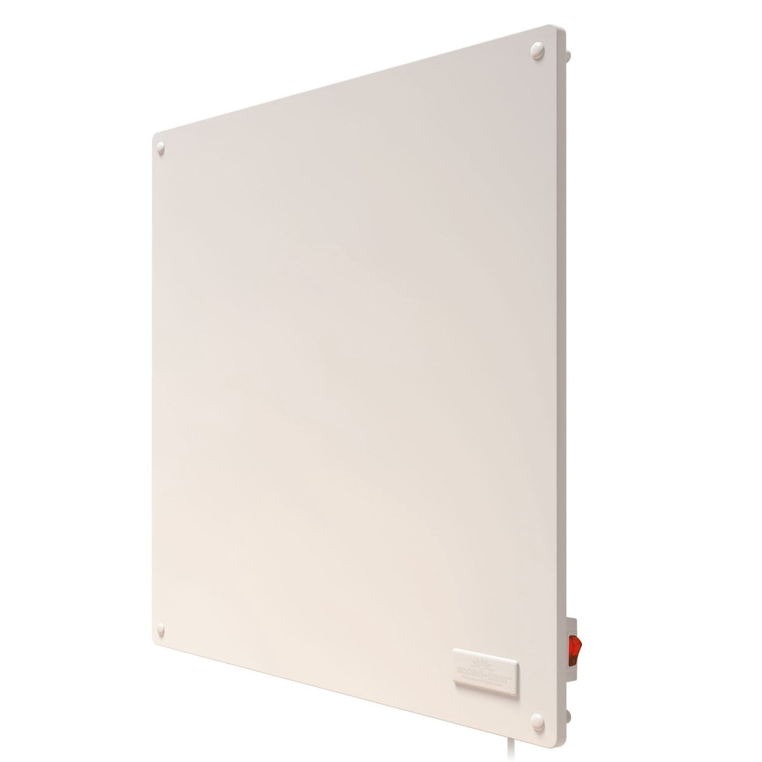 Econo-Heat 0603 Electric Wall Mounted Panel Heater, White 4 Pack ...