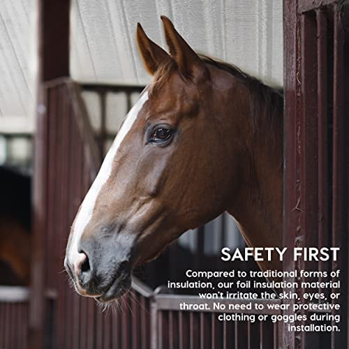 EconoHome Heat Reflecting Insulation Roll - 3mm Foam Insulation Core ...