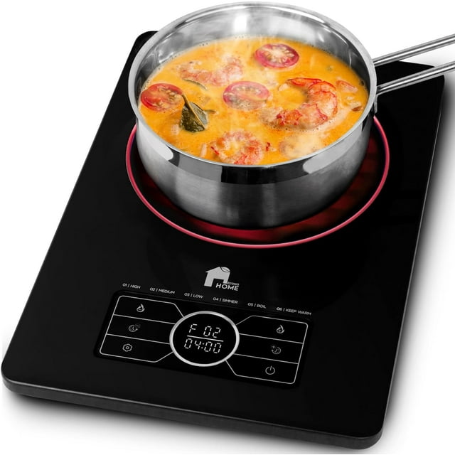 EconoHome Superconductor Portable Cooktop - Extra Thin & Portable ...