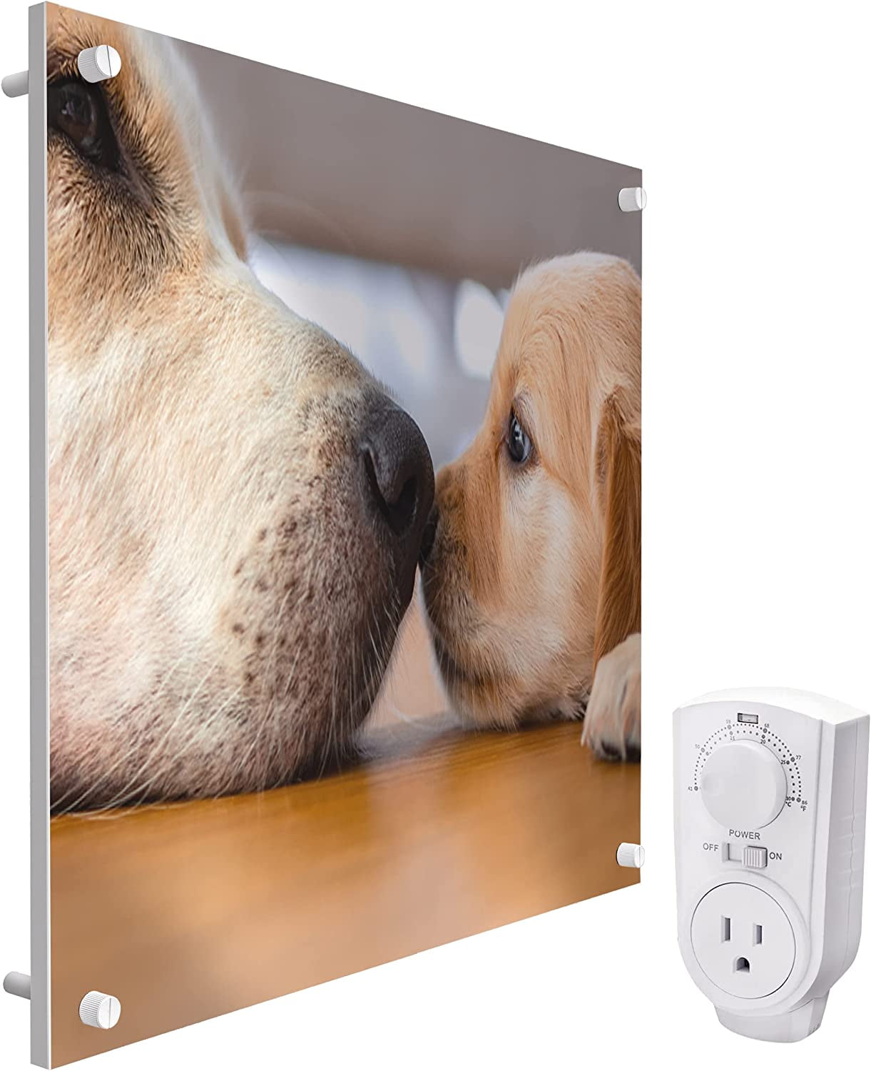 EconoHome Wall Mount Space Heater Panel 2023 Model - with Thermostat ...