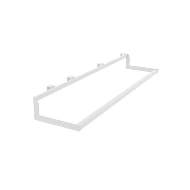 Econoco APHBSM48W 45-0.75 x 11 x 5 in. Aspect Saddle Mount Drop-Down ...