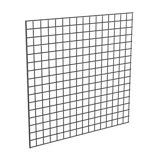 Econoco Black Grid Panel for Retail Display or Home Storage, 4’ x 4 ...