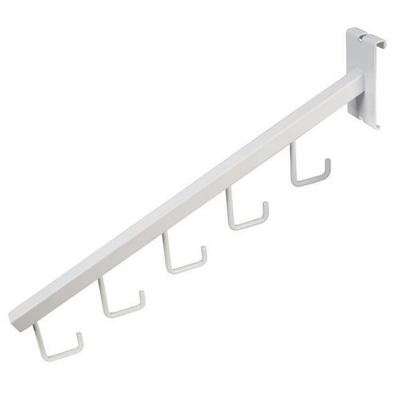 Econoco Commercial Grade 5-Hook Waterfall for Grid, Square Tubing ...