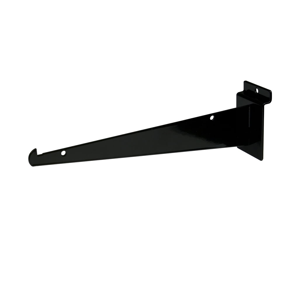 Econoco - EBL/10KB - 10" Black Shelf Bracket for Slatwall - Sold in ...