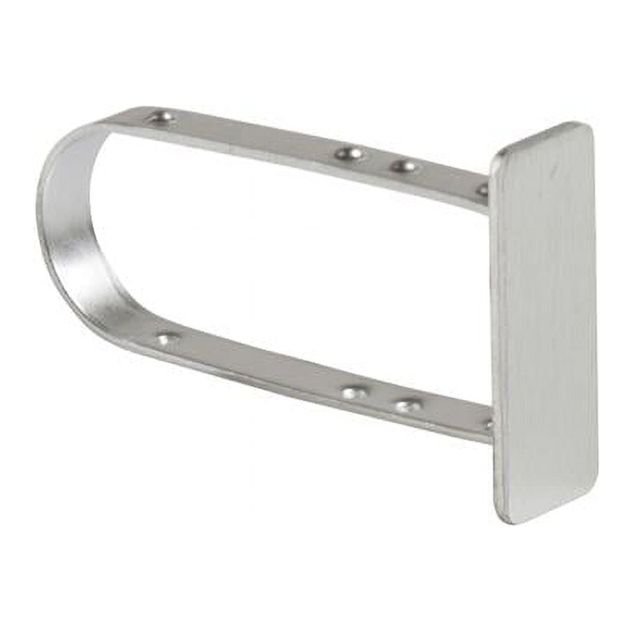 Econoco - EC4-SC - Satin Chrome End Cap for 1/2" x 1-1/2" Rectangular ...