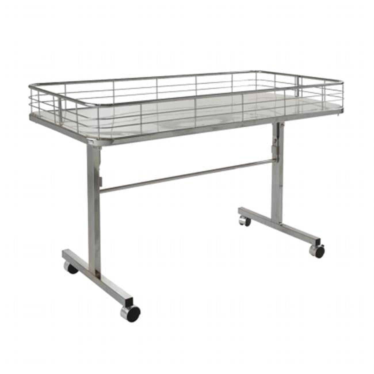 Econoco Folding Dump Table,Chrome DT48/C - Walmart.com