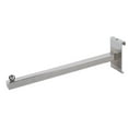 Econoco GW/11 Chrome Square Tubing Straight Arm, 12" long faceout grid ...