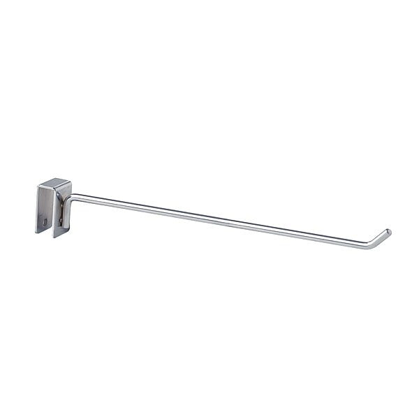 Econoco - H12 - 12" Chrome Hook for Rectangular Tubing Hangrail - Sold ...