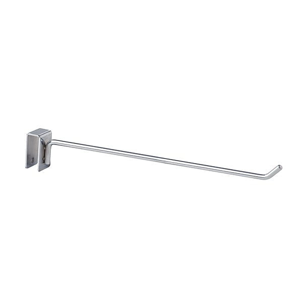 Econoco - H12 - 12" Chrome Hook for Rectangular Tubing Hangrail - Sold ...