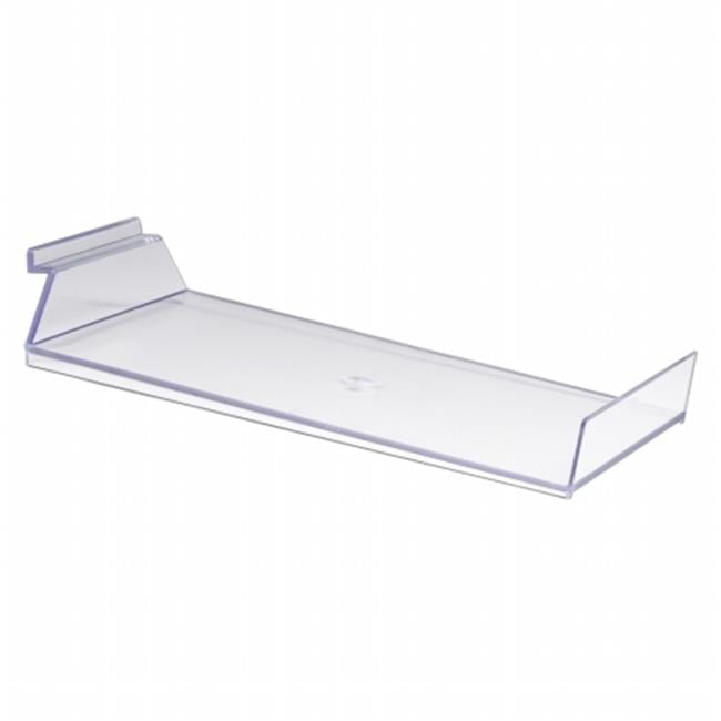 Econoco JMCP - ST Injection Molded Styrene Slanted Cap Shelf With Front ...