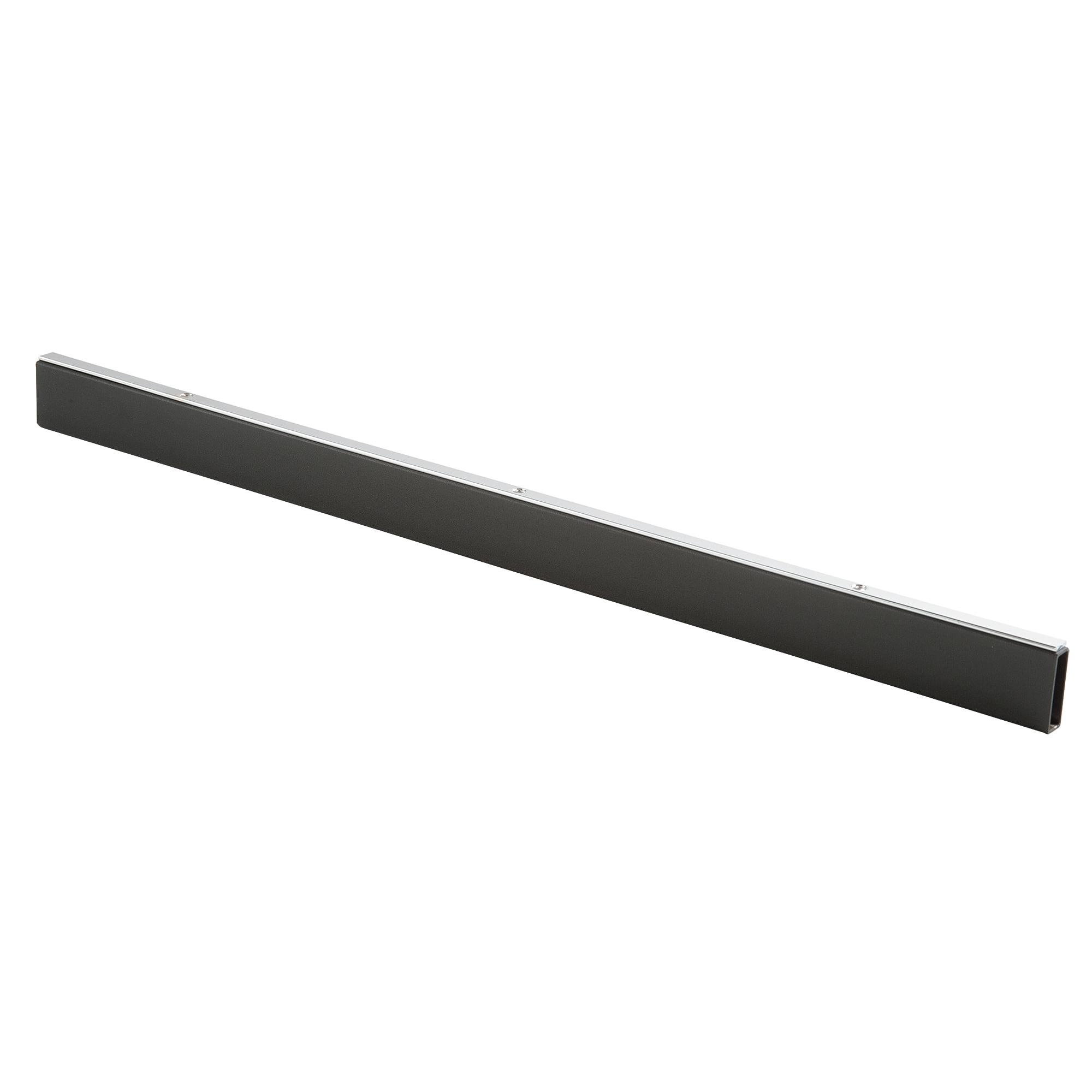 Econoco - REMAB2 - 2'L x 1/2" x 1-1/2" Matte Black Rectangular Display ...