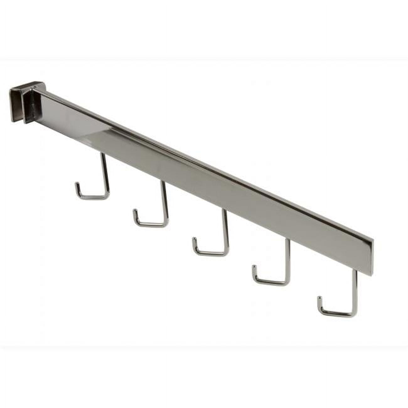 Econoco - RH/5H - 18" 5-Hook Chrome Rectangular Tubing Waterfall ...