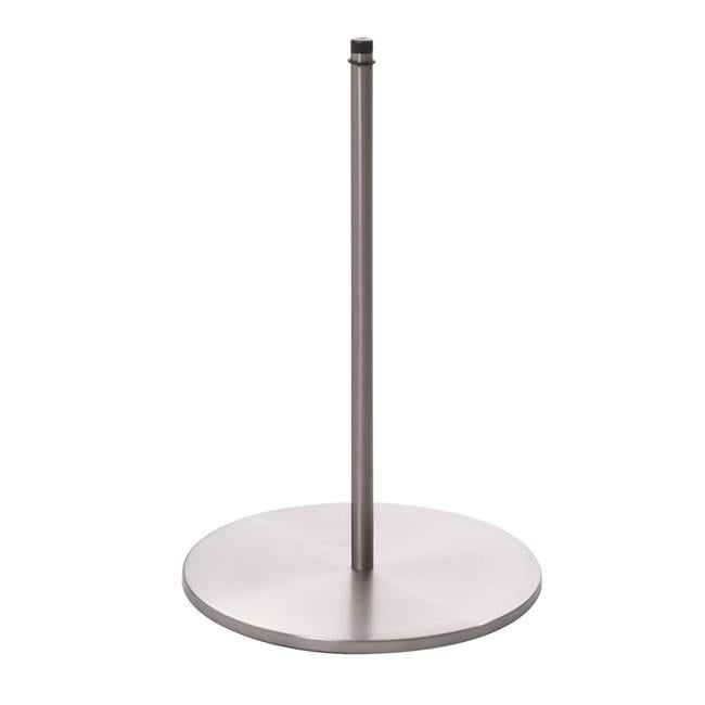 Econoco BASERD720SC Round Center Base - satin chrome - Walmart.com