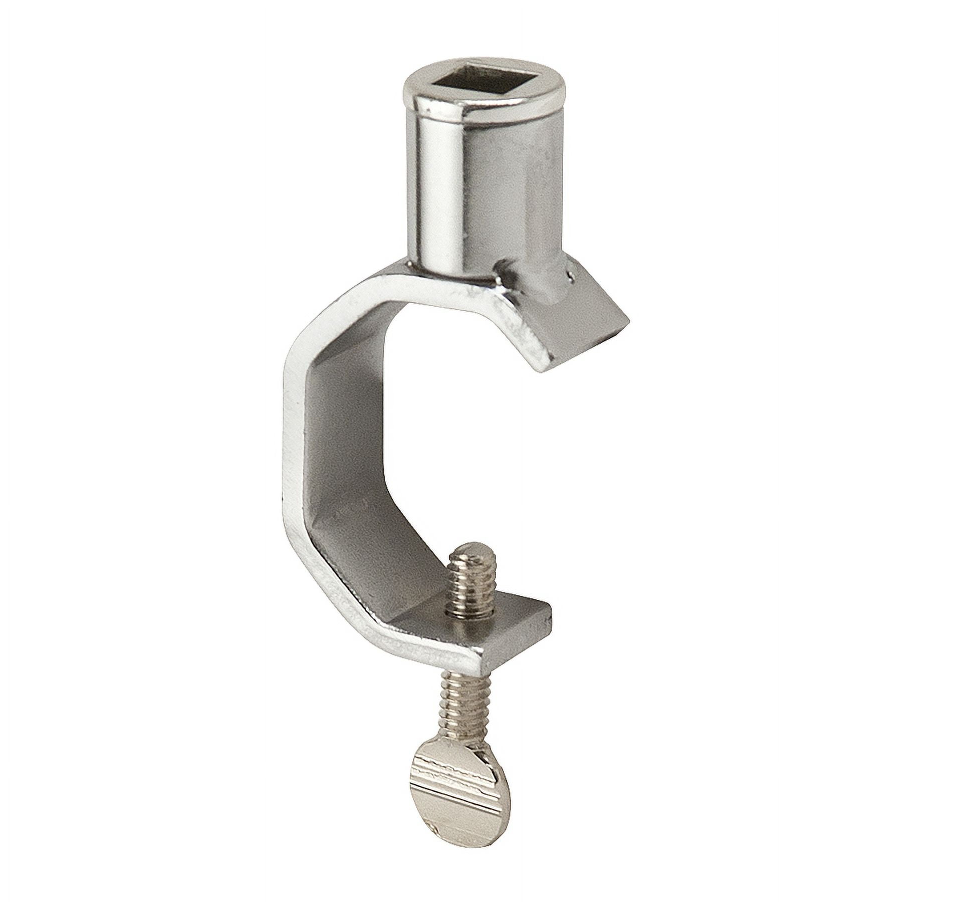 Econoco - SC23P12 - Chrome Sign Holder Clamp For Round, Square or ...