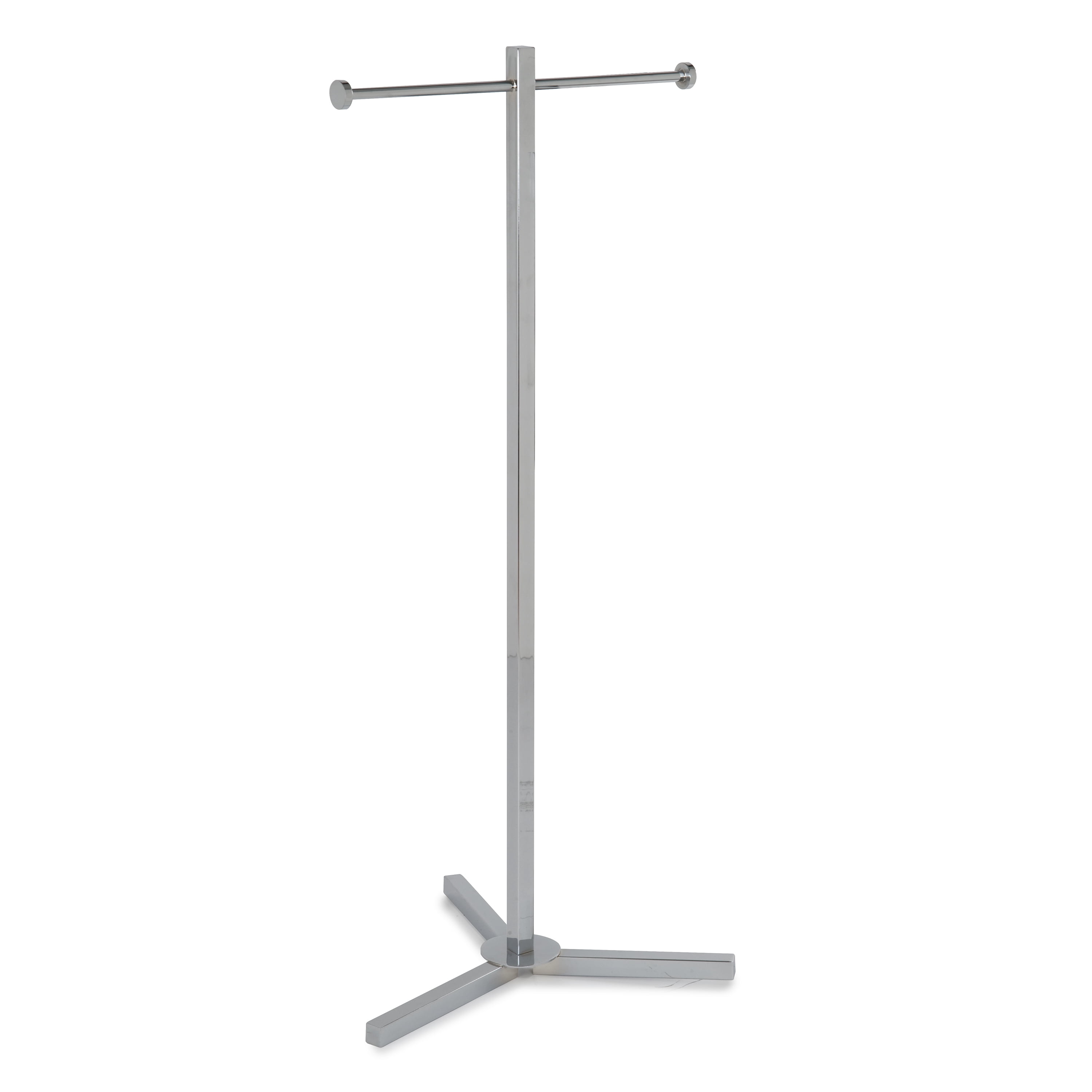 Econoco Shopping Bag Rack, Chrome Finish, Sturdy Metal, Easy Assembly ...