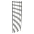 Econoco Metal Slat Grid Panel, 2' x 6', 3-Pack, Black, Retail Display ...
