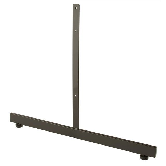Econoco T-Shaped Legs Stand Base for Grid Panels, Black - Pack of 12 ...