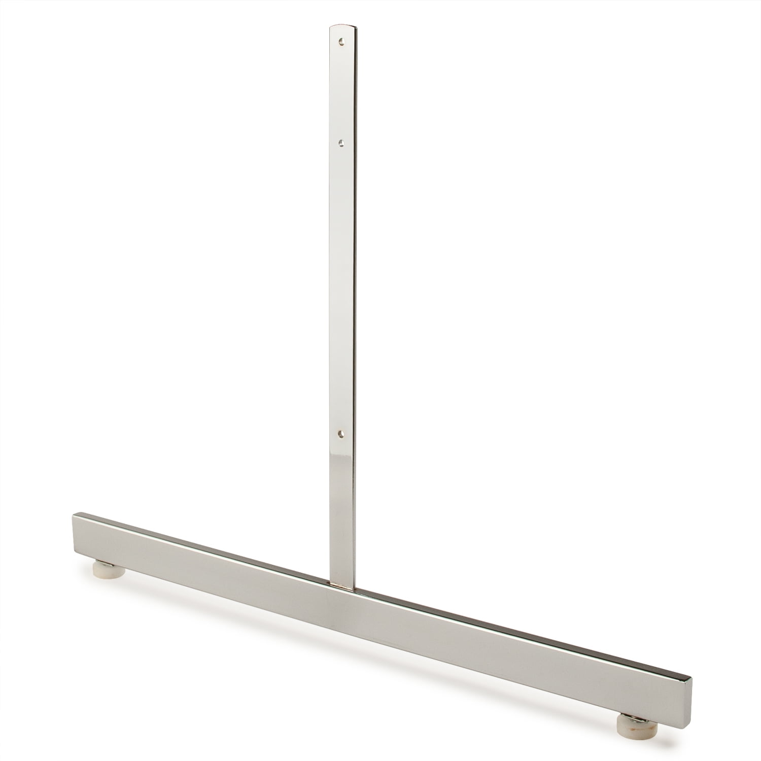 Econoco T-Shaped Legs Stand Base for Grid Panels, Chrome - Pack of 12 ...