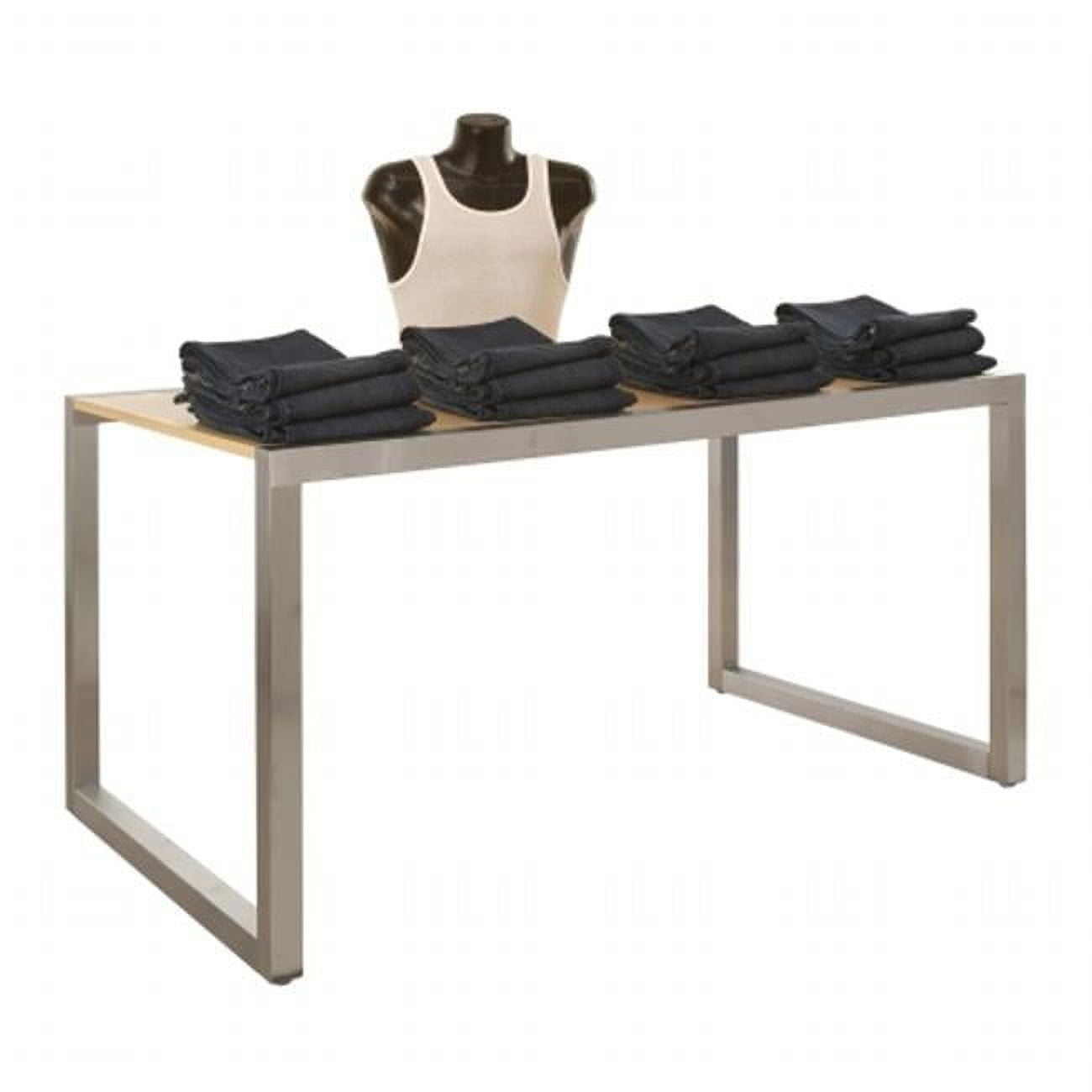 Econoco Alta Display Table,60" x 36",Maple T501SC-H - Walmart.com