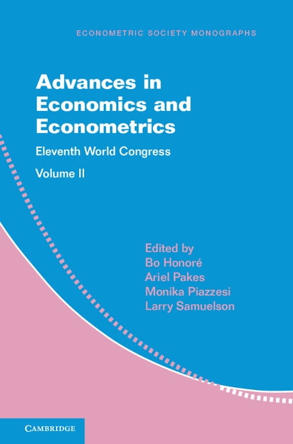 Econometric Society Monographs Advances in Economics and Econometrics ...