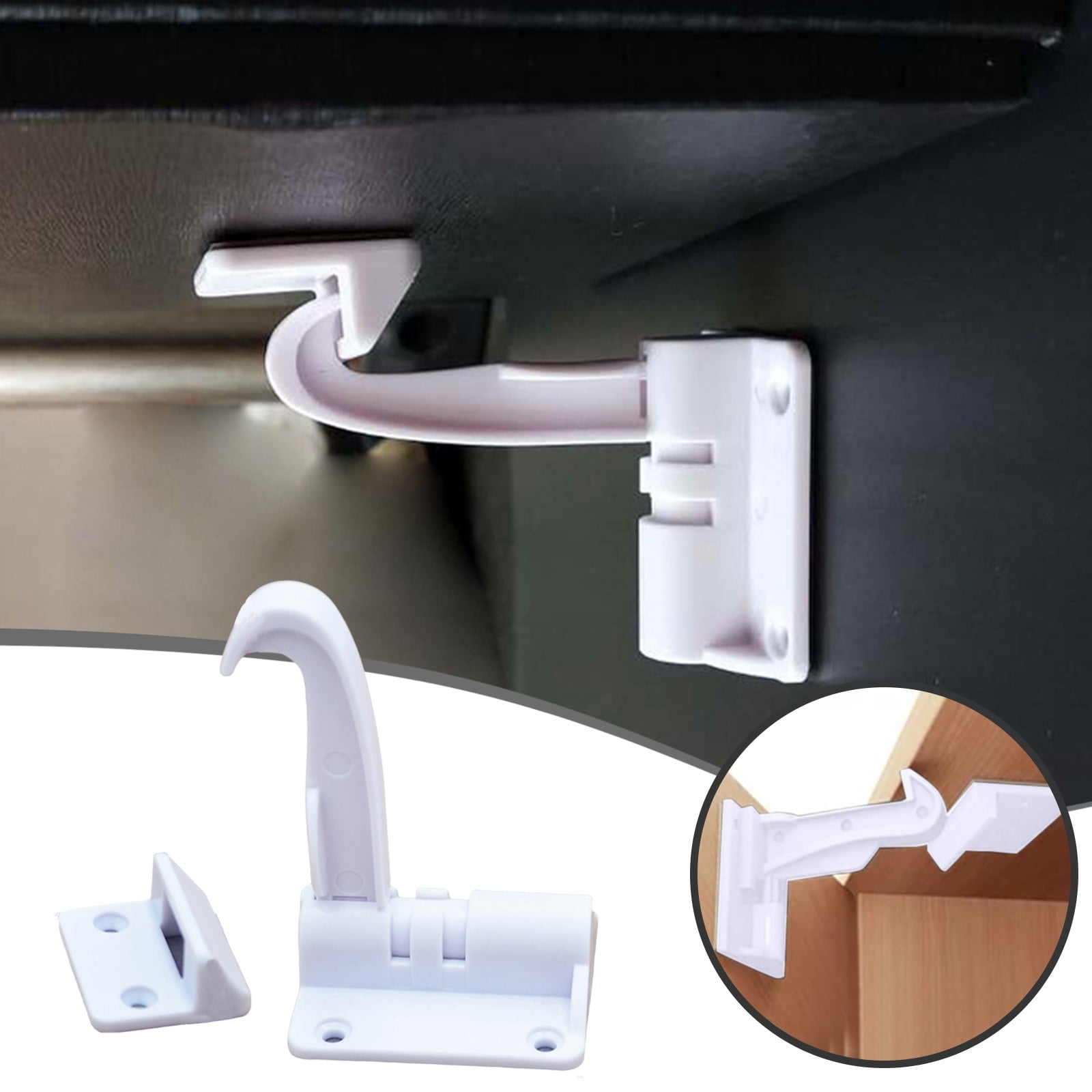 Economical Child Cabinet Locks Newest Version Heavy Duty Drawer Locks ...