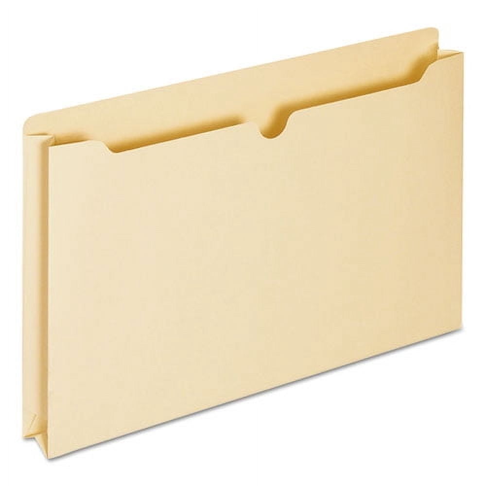 Economical Manila File Jackets, Straight Tab, Legal Size, Manila, 50 ...