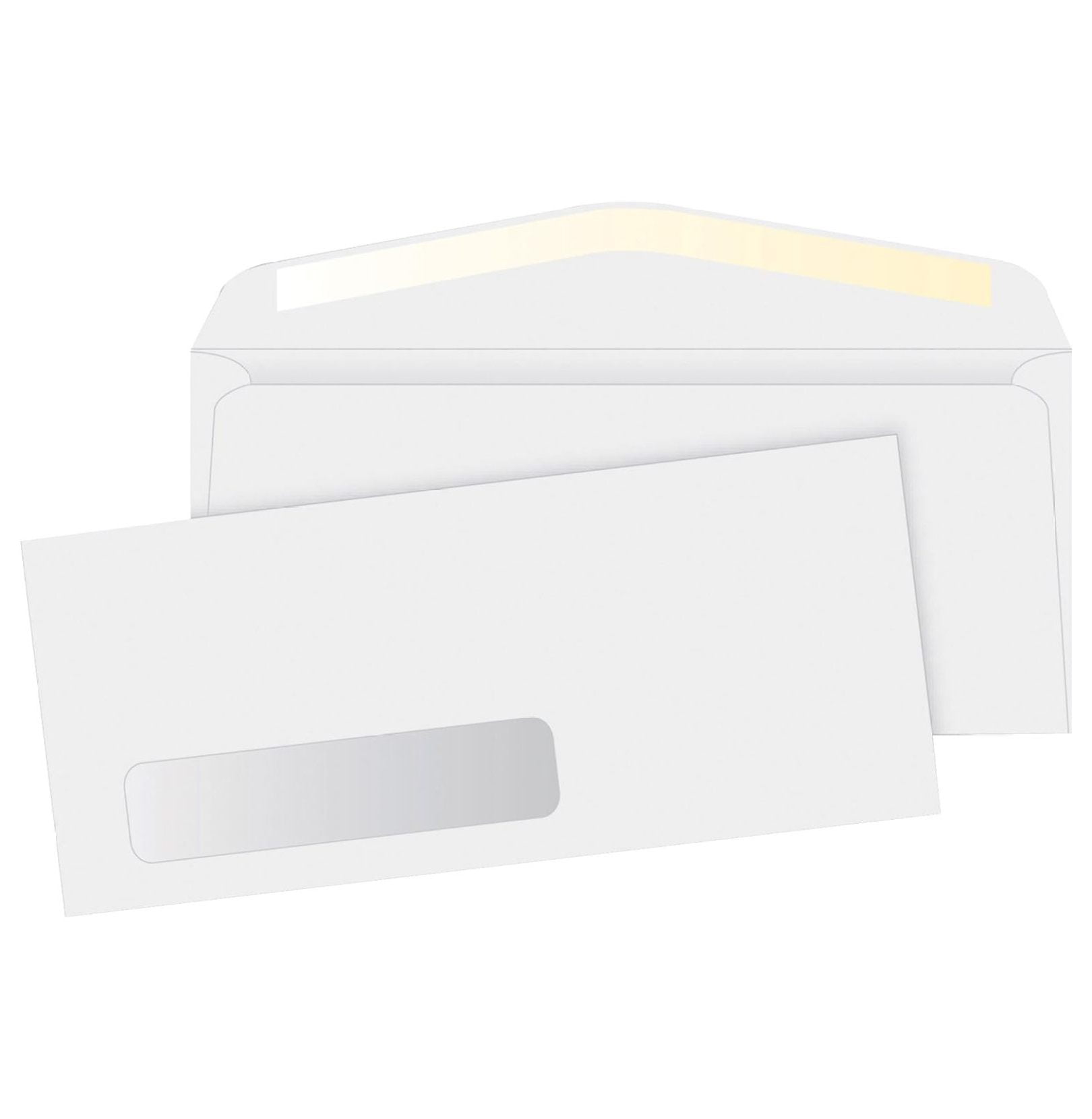 Economical No. 10 Window Envelope White - Walmart.com