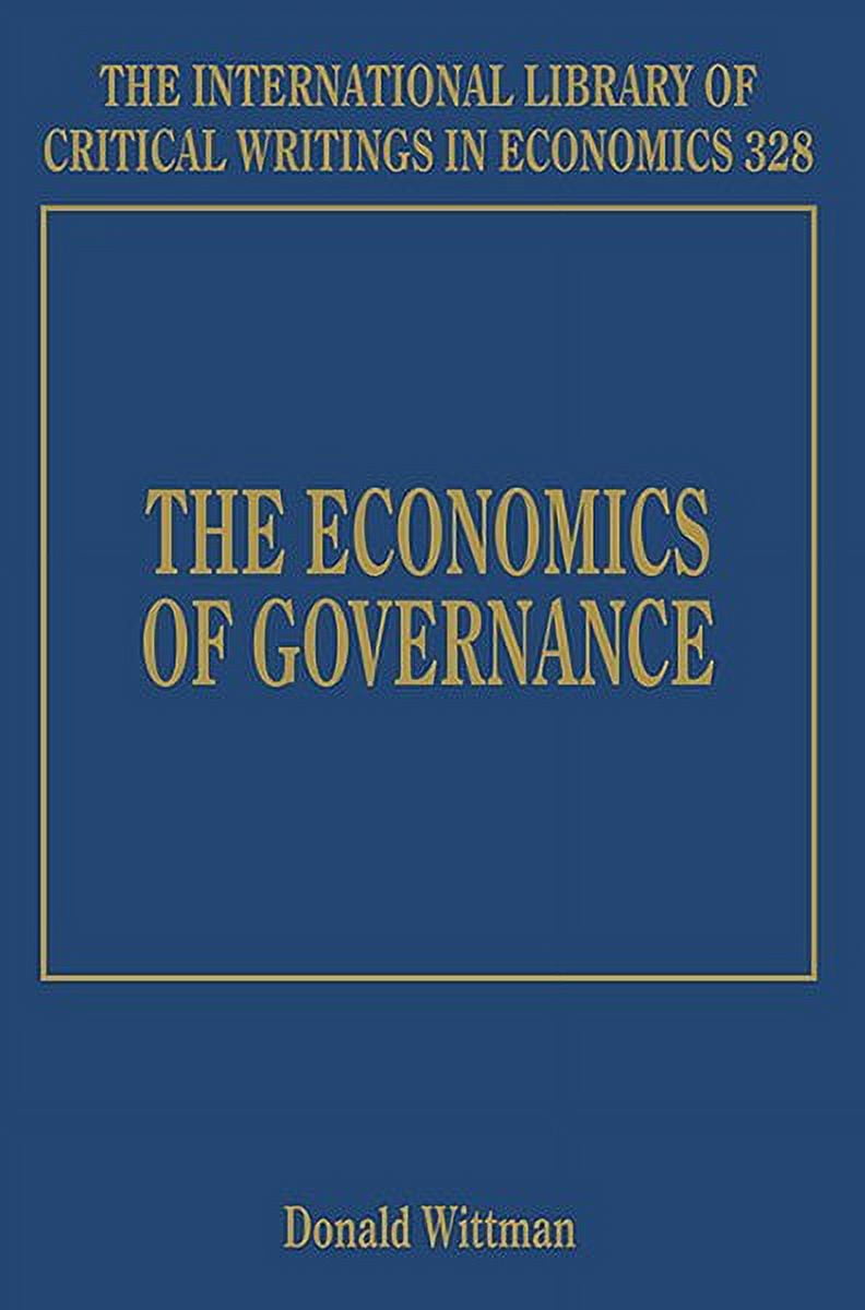 Economics of Governance - Walmart.com