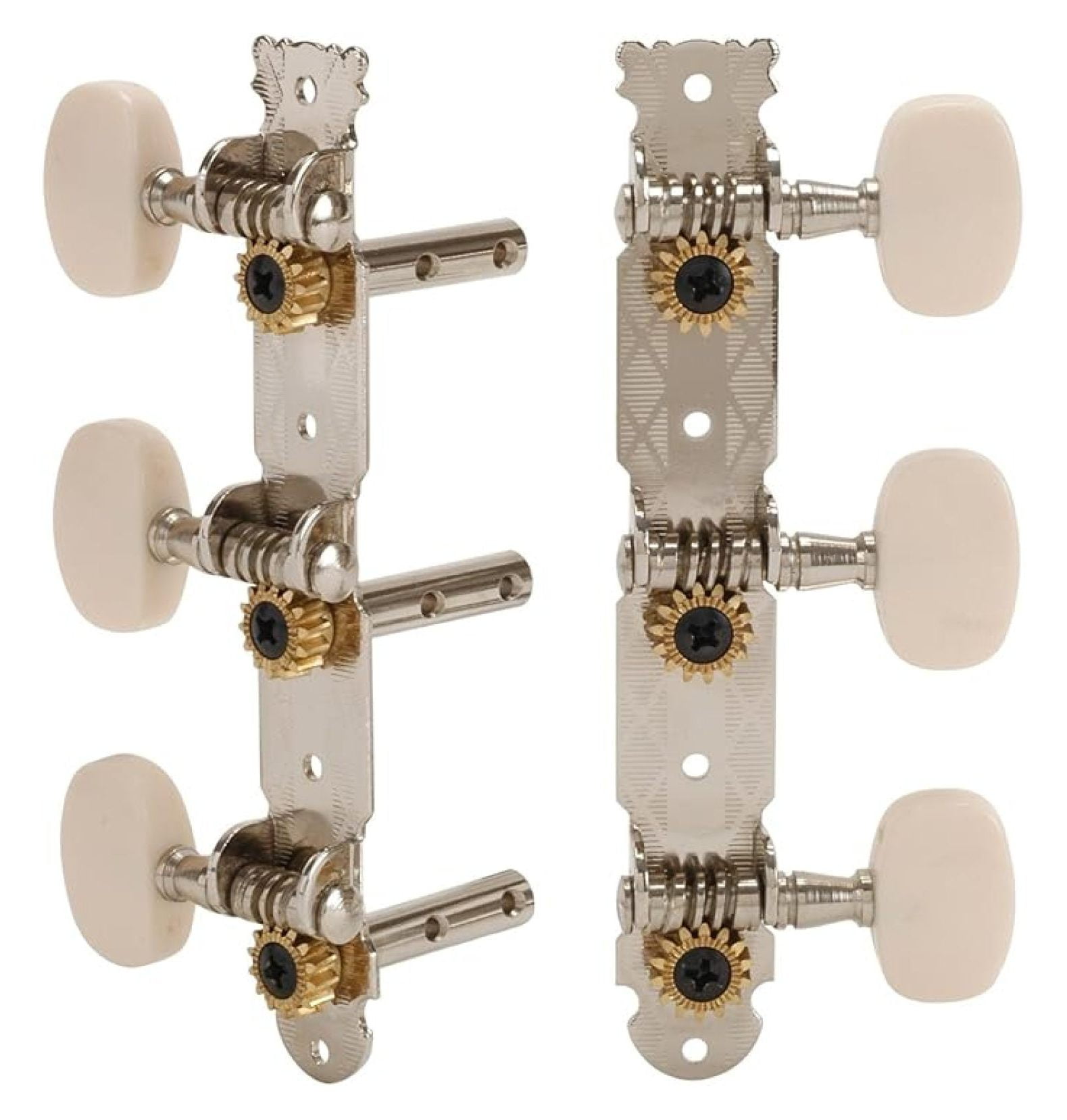 Economy 3-on-Plate Guitar Tuning Machines - Walmart.com