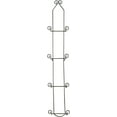 TRIPAR Economy Series 4-Tier Black Vertical Plate Wall Rack - Holder ...