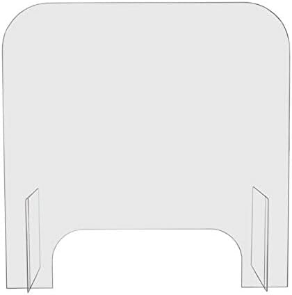 Economy Clear Sneeze Barrier Safety Guard and Splash Shield, Store ...