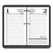 AT-A-GLANCE Financial Desk Calendar Refill, 3 1/2 x 6, White, 2018 ...