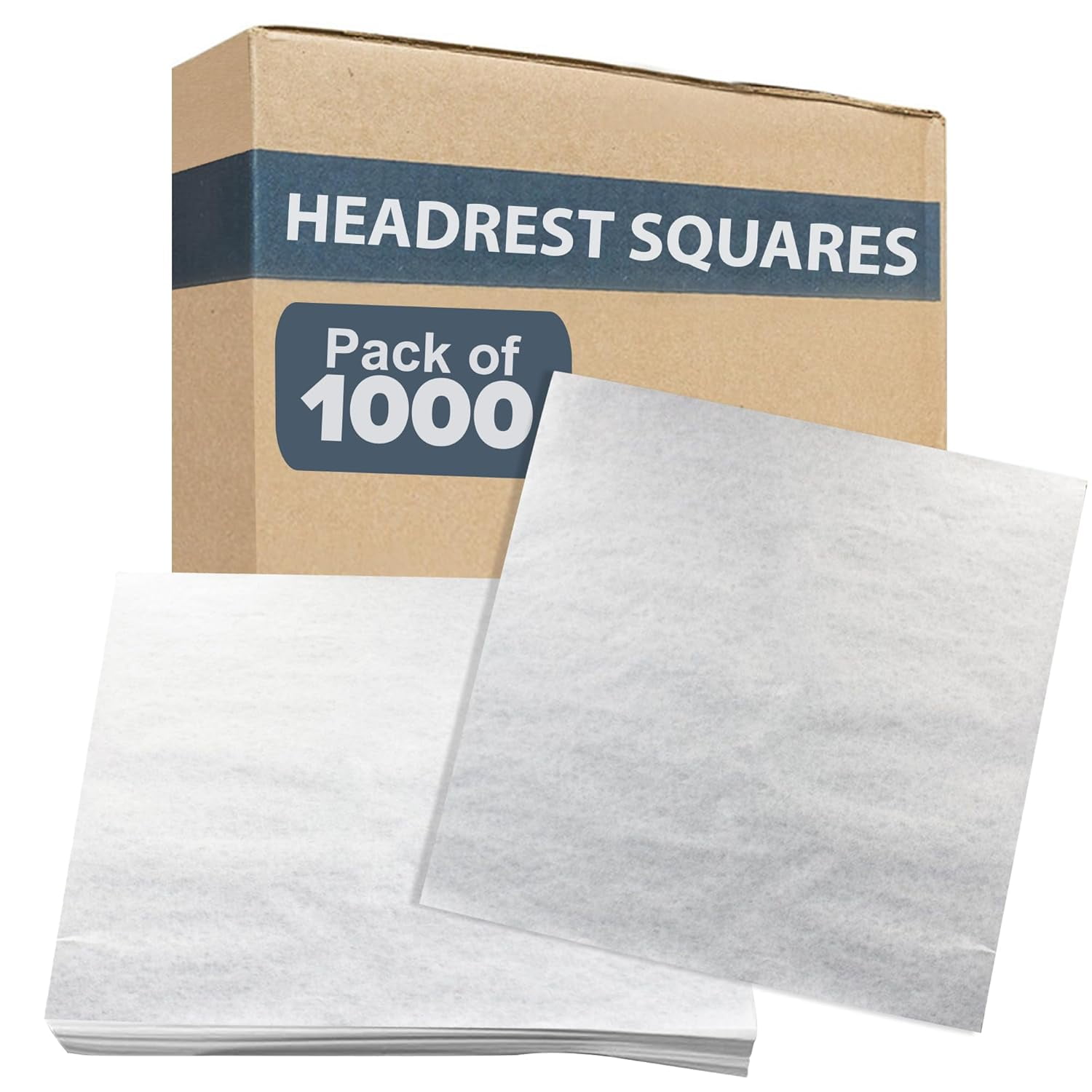 Economy Headrest Face Paper Sheet Squares - Disposable Chiropractic ...