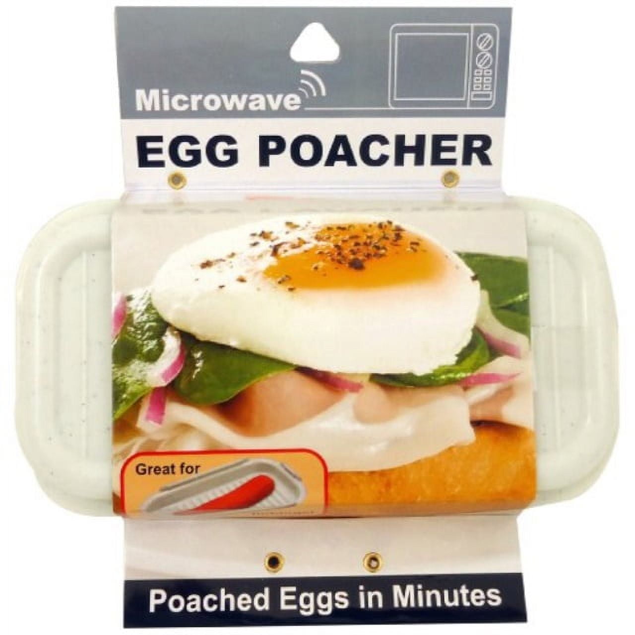 Economy Kitchen Accessory Microwave Egg Poacher - Walmart.com