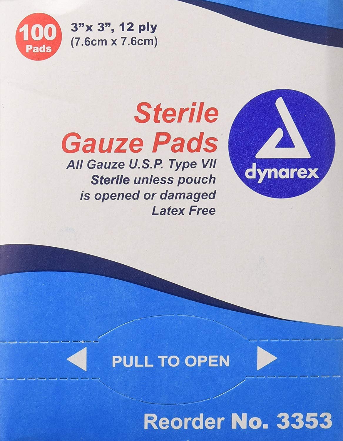 Sterile Gauze Pads 3x3