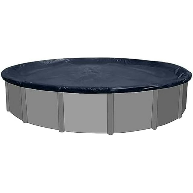 Economy Winter Pool Cover for 30' Round Above Ground Swimming Pools ...