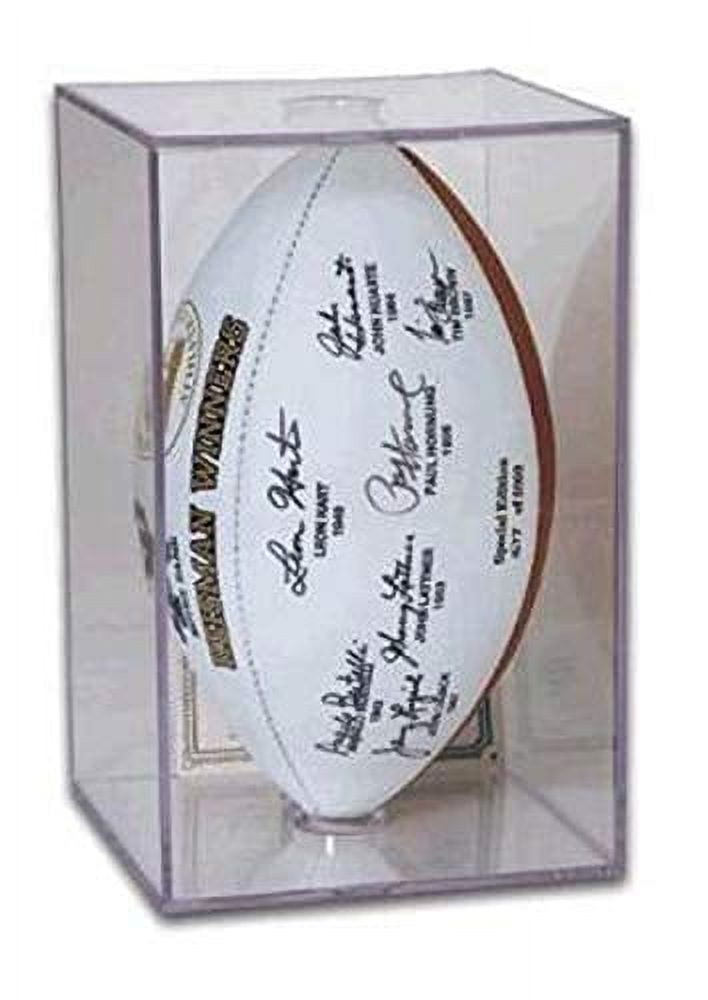 Econosafe Acrylic Football Display Case Cube Holder$$Storage - Walmart.com